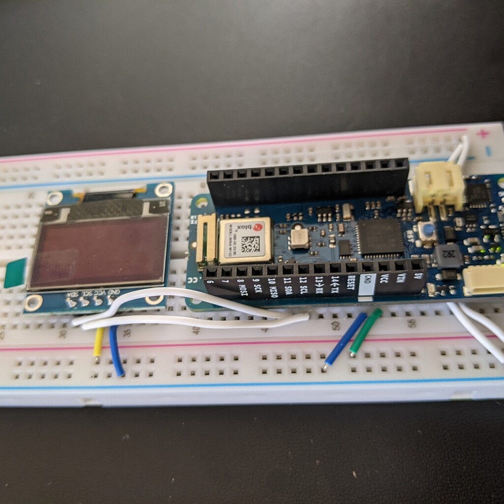 Can T Figure Out Uctronics 128x64 Display MKR 1000 WiFi Arduino Forum