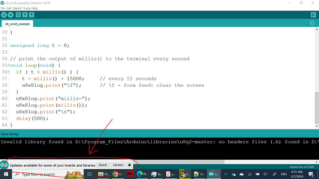 Arduino Legacy Freezes On Updates Window Ide X Arduino Forum