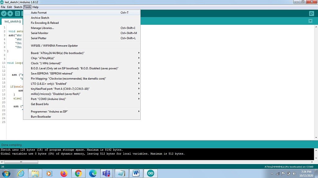 Why Are Assembly Instructions Not Being Run Except For SBI And CBI