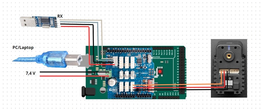 My Servo Dynamixel Ax Cant Read Or Move Robotics Arduino Forum