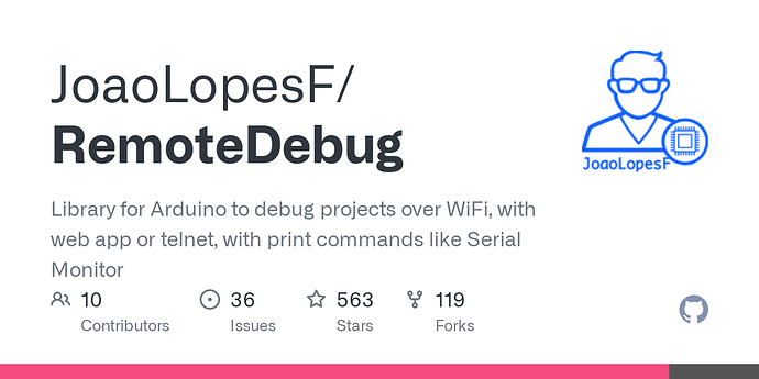 Remote Debug Library For Arduino To Debug Projects Over WiFi General