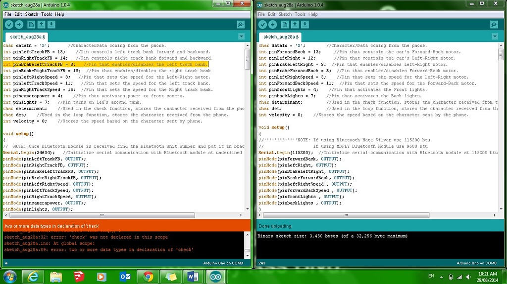 Help With Some Coding Issues Programming Arduino Forum