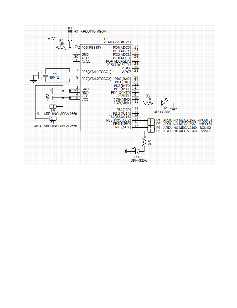 Bootloader ATMEGA328P SMD Con Arduino Mega Software Arduino Forum