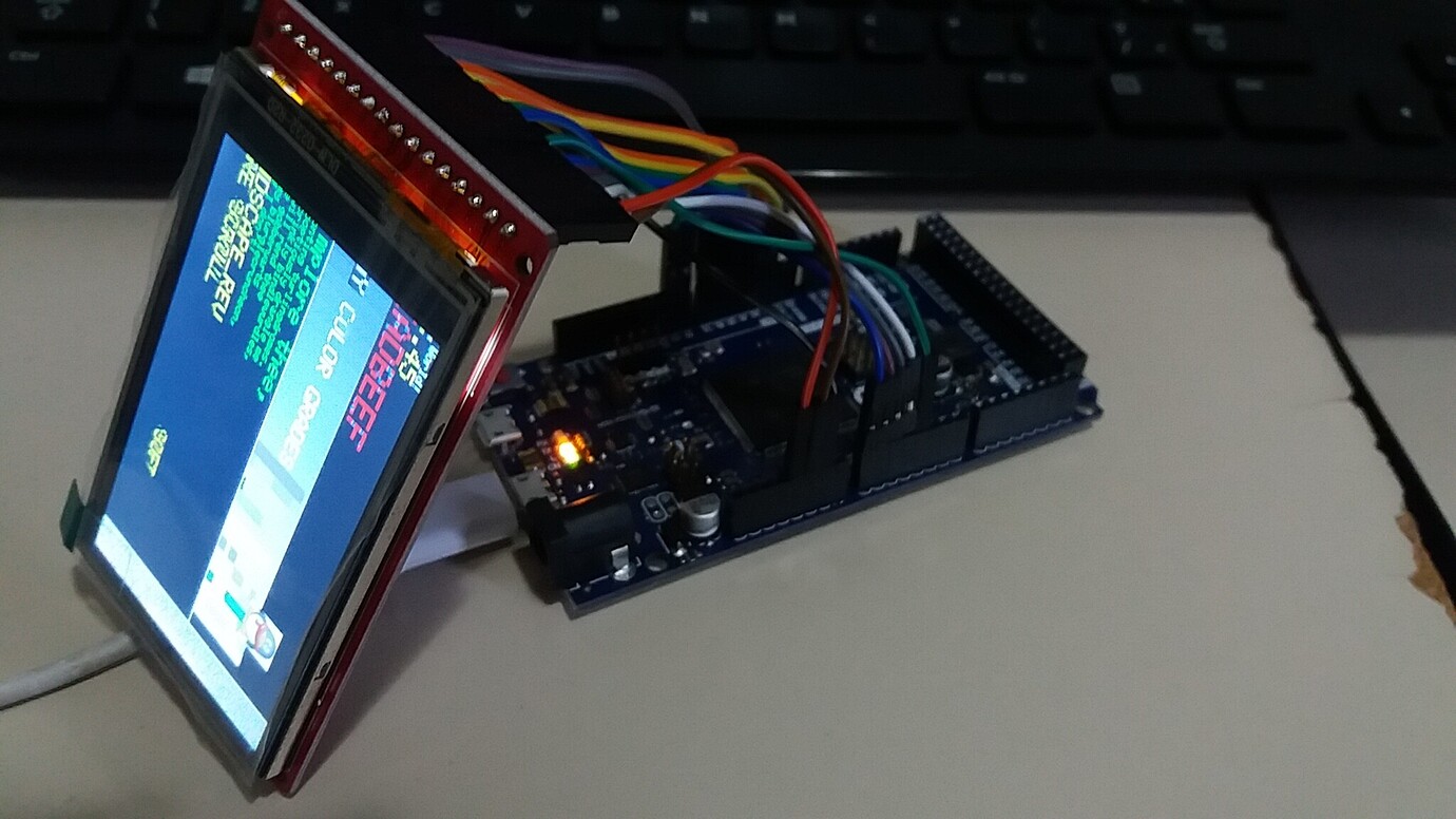 3 0 TFT LCD Touch Screen Displays Arduino Forum
