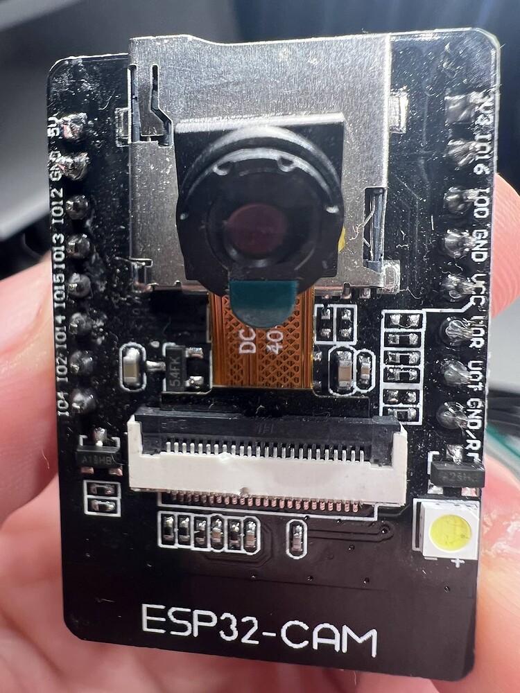 E Camera Camera Probe Failed With Error X Esp Err Not Found