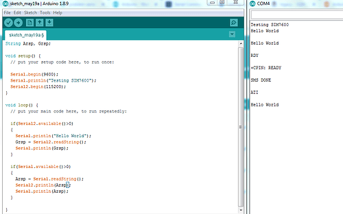 Solved I Cant Write To Serial2 Or Serial1 Or Serial3 On Arduino DUE