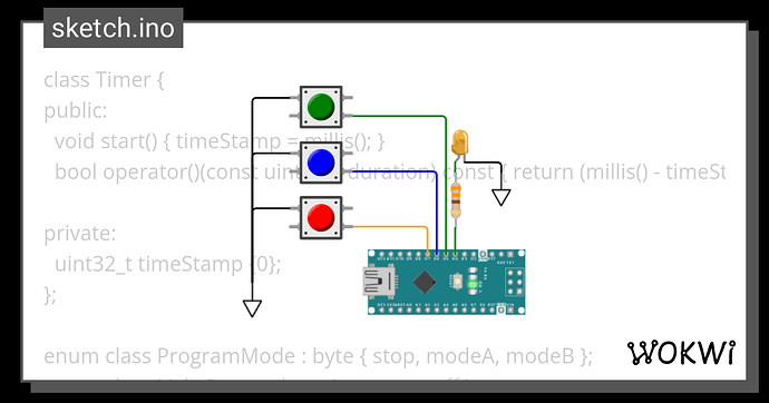 How To Control The Off Time Of LED Using Timer Interrupt LEDs And