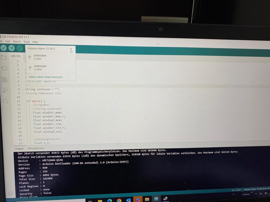 Nano 33 BLE Wird Am Port Nicht Mehr Gefunden Deutsch Arduino Forum