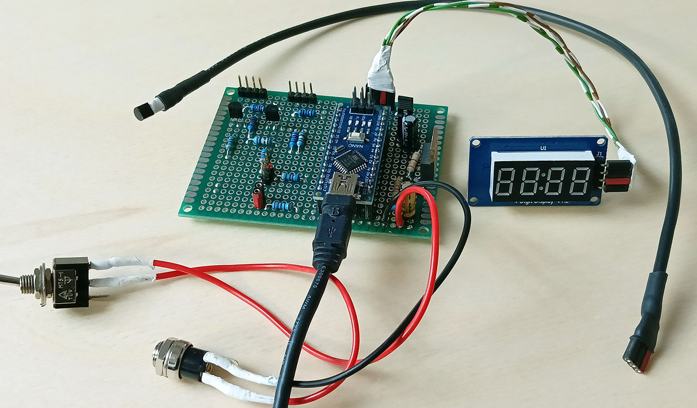 Mini Controllo Per Ventole Con Arduino Nano Sensore DS18B20 E Display
