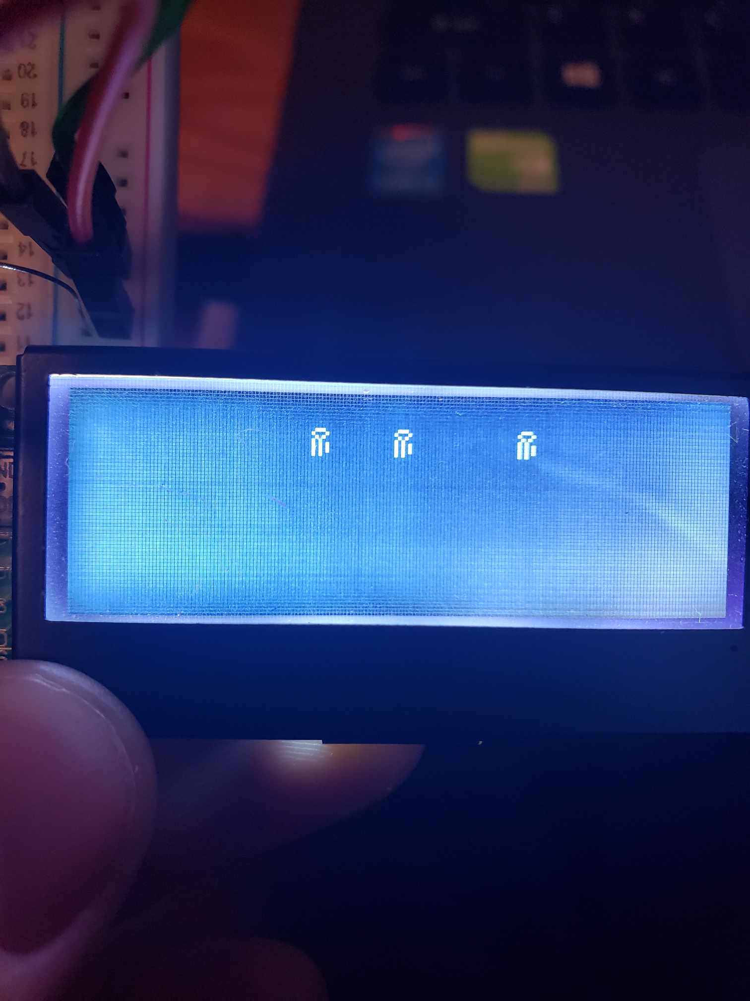 Text Wont Display Properly But Bitmaps Do Nano LCD 19264 UC1609C