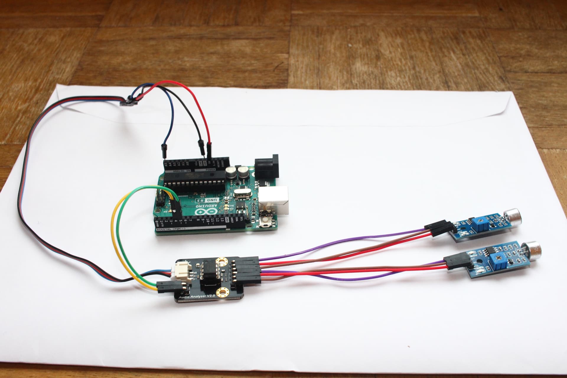 MSGEQ7 DFR0126 AudioAnalyzer Deutsch Arduino Forum