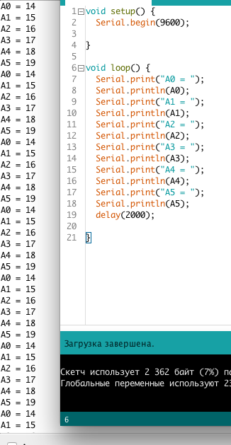 Arduino UNO Analog Inputs Failure IDE 1 X Arduino Forum