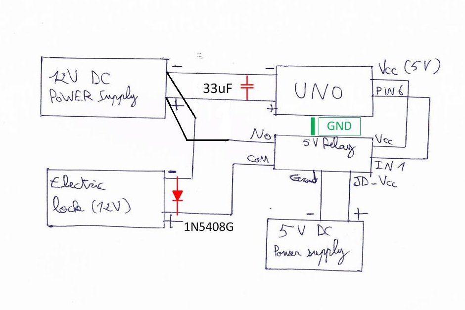 Arduino Resetting When Relay Is Activated Despite Protection Motors