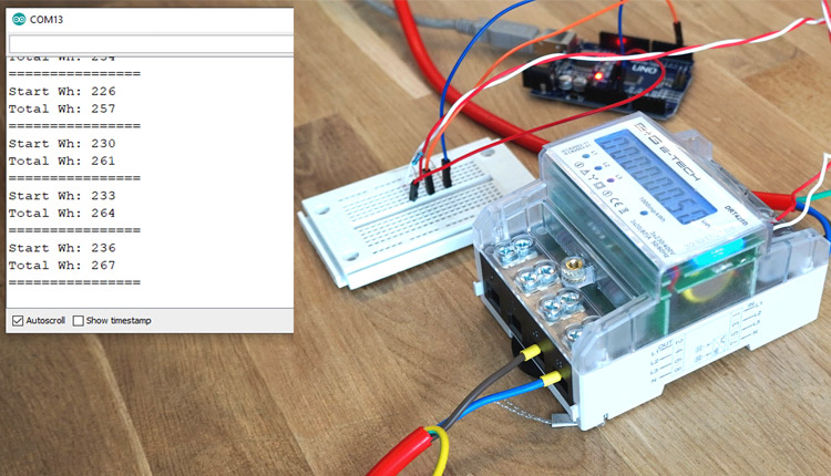 S0 Stromzähler Falschimpulse Arduino Nano ATmega 328p Deutsch