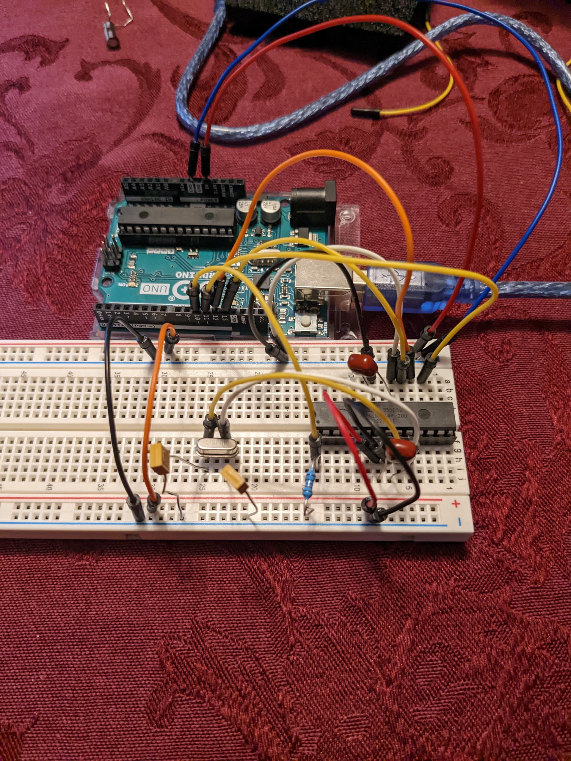 I M Having Trouble Burning The Bootloader Onto An ATMega168p