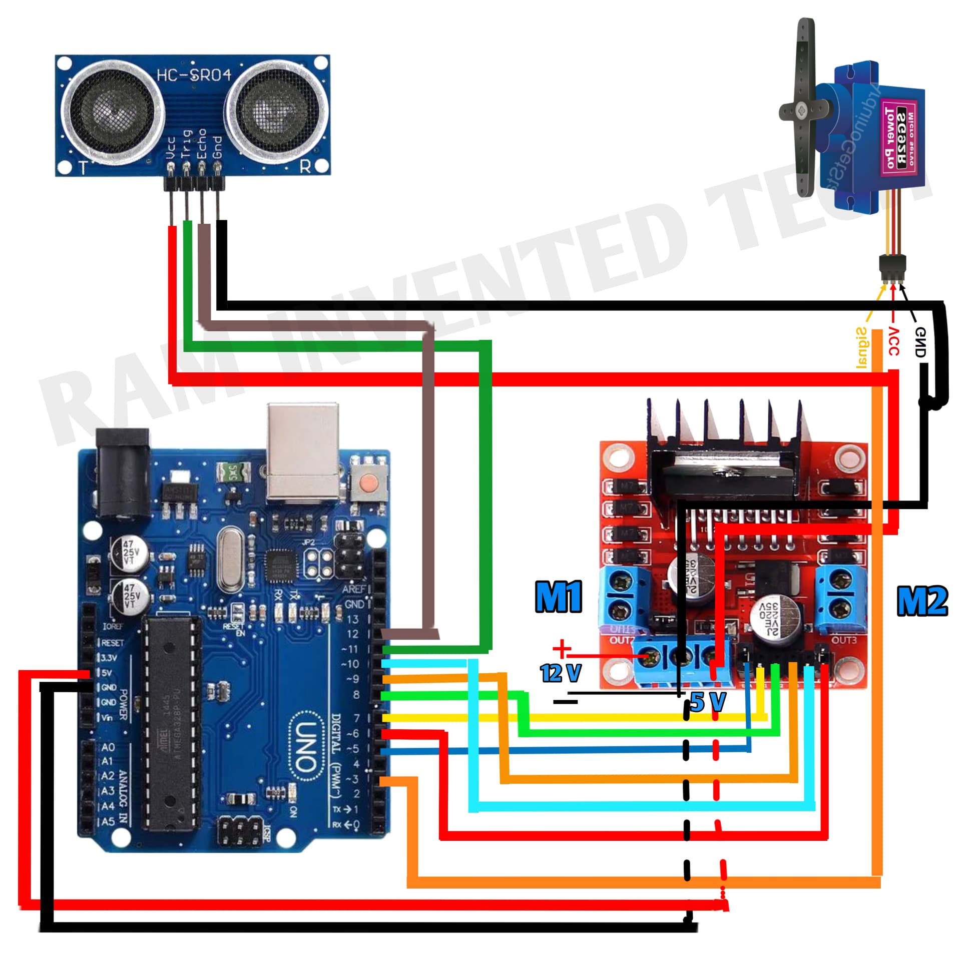 The Arduino Uno Doesn T Work When Connected With Motor Driver General Guidance Arduino Forum