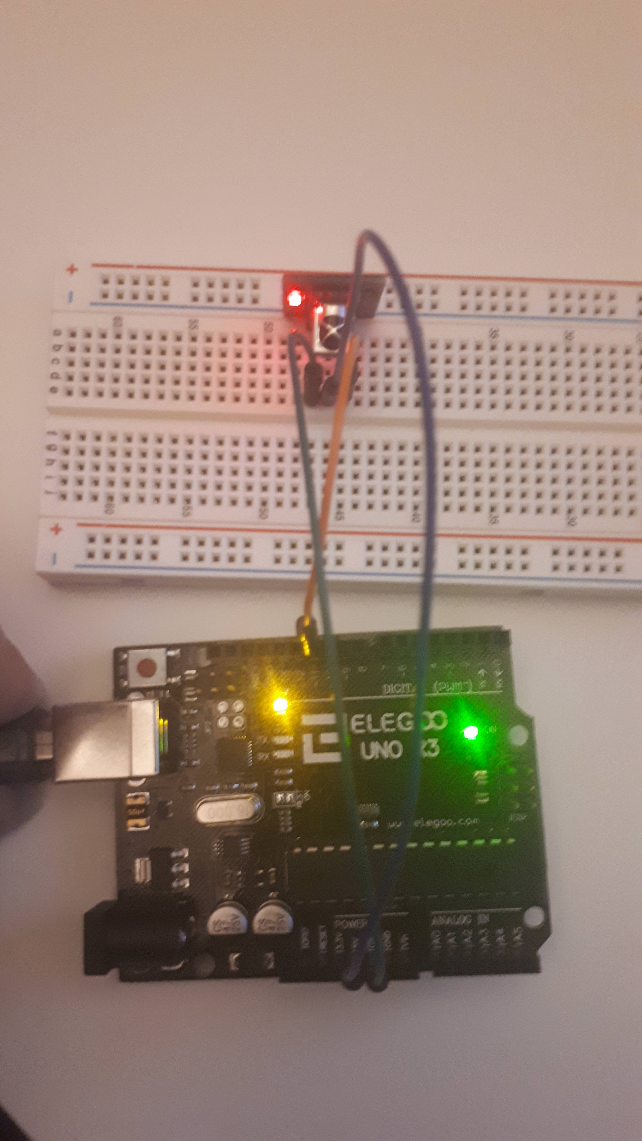 Problem With An Ir Sensor Sensors Arduino Forum