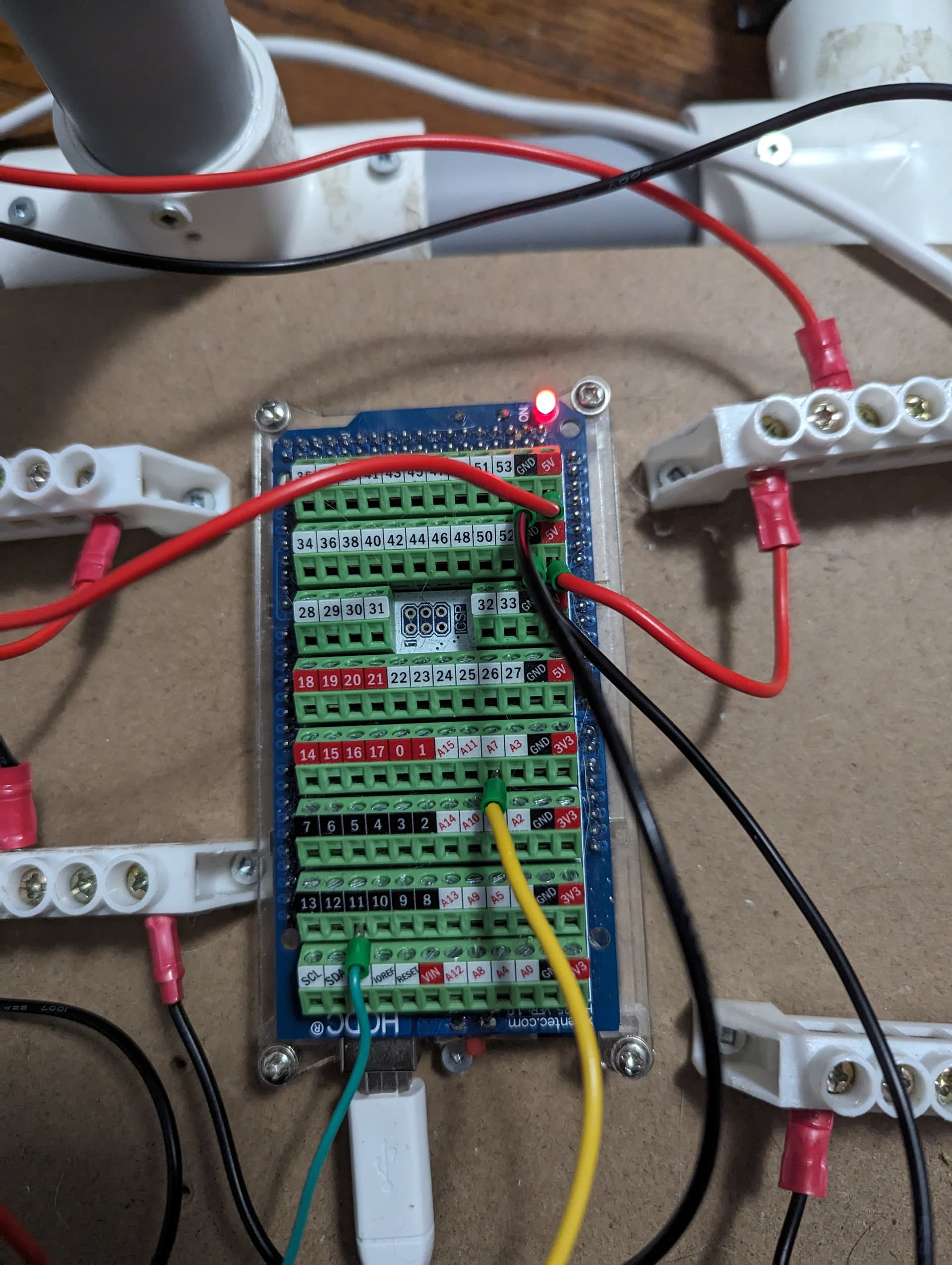 Neopixels Interfering With Piezo Sensor LEDs And Multiplexing