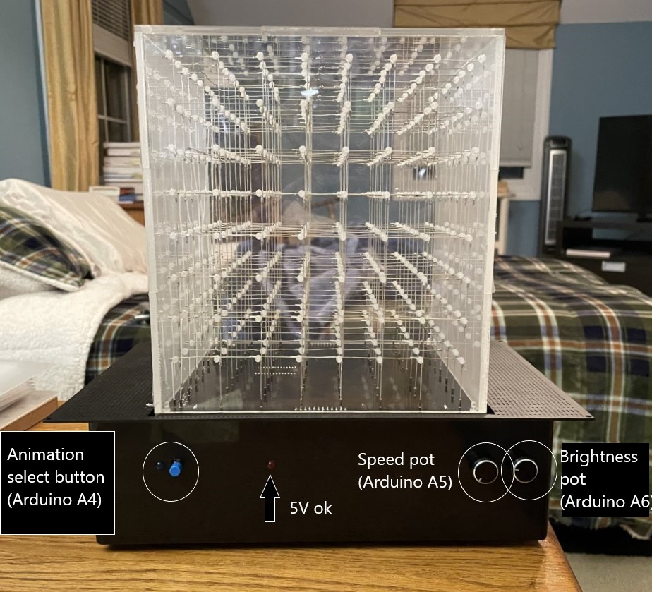 X X LED Cube Flickering Phantom Persistent Power Issue LEDs And Multiplexing Arduino Forum