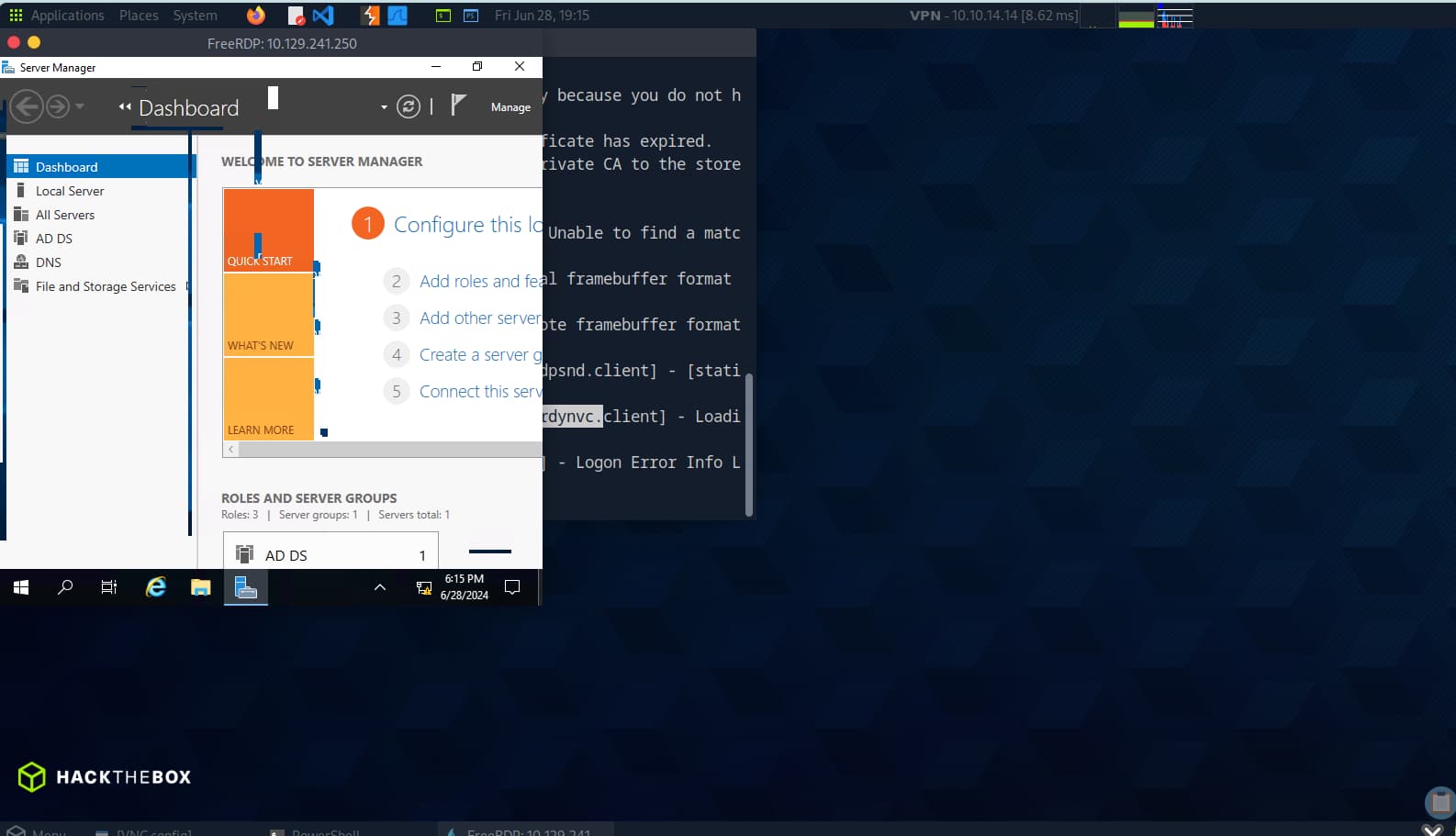 How To Resize Target Terminal Academy Hack The Box Forums