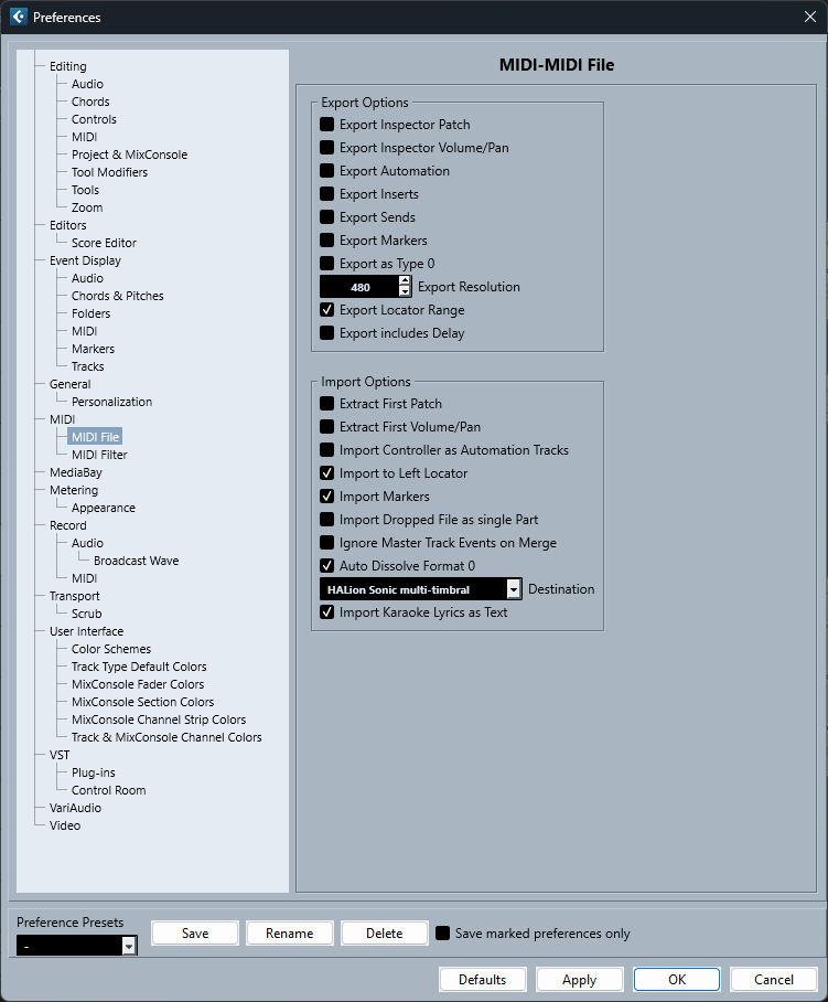 Cubase 14 Issue With Standard MIDI File Import Cubase Steinberg