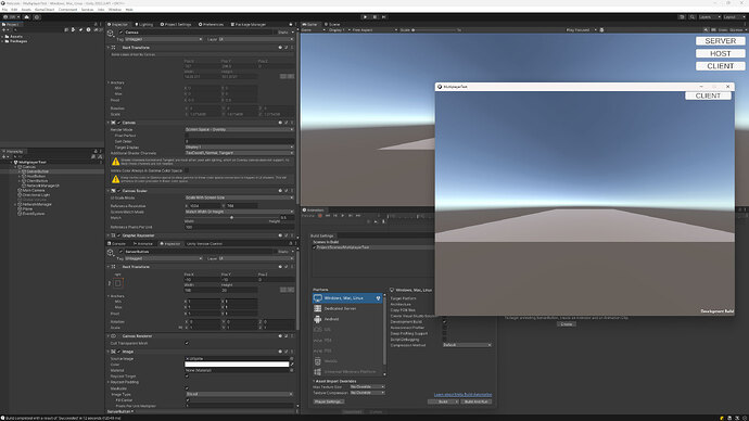 Canvas Screen Space Overlay Mode Not Scaling Correctly In Build Unity