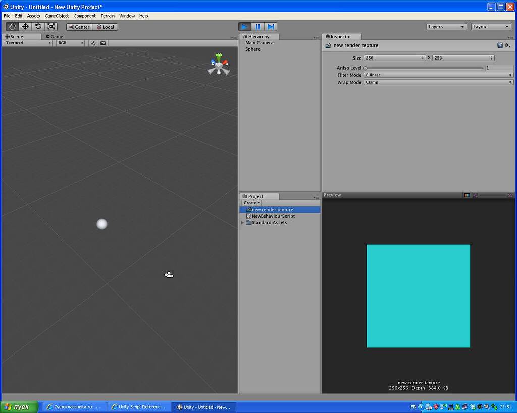 RenderTexture Depth Format Unity Engine Unity Discussions