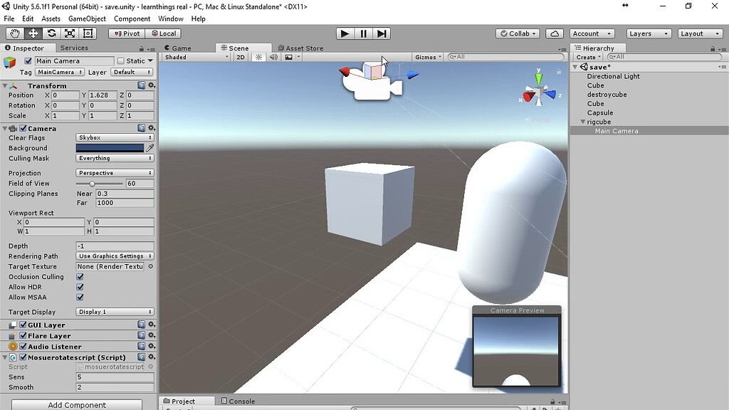 First Person Collider Unity Engine Unity Discussions