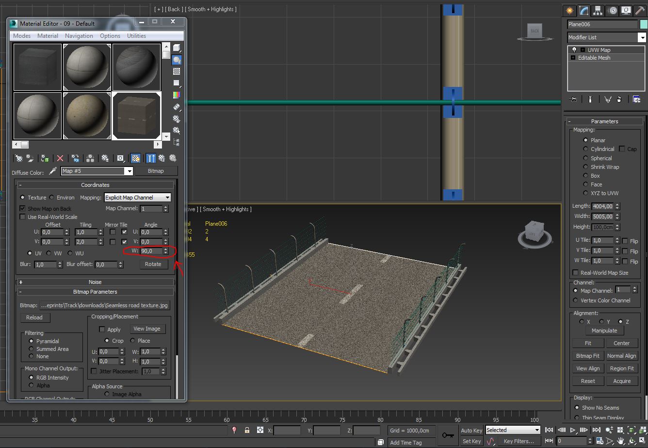 Problem With Importing Road Texture To Unity From 3DS Max Unity