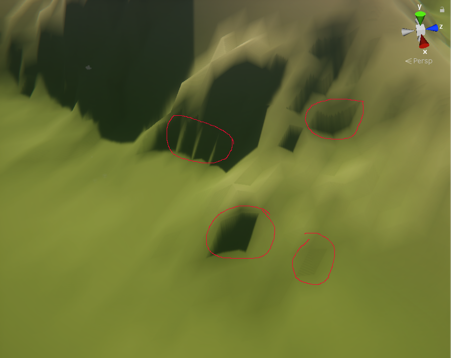 Ugly Striped Shadows With Jagged Edges Unity Engine Unity Discussions
