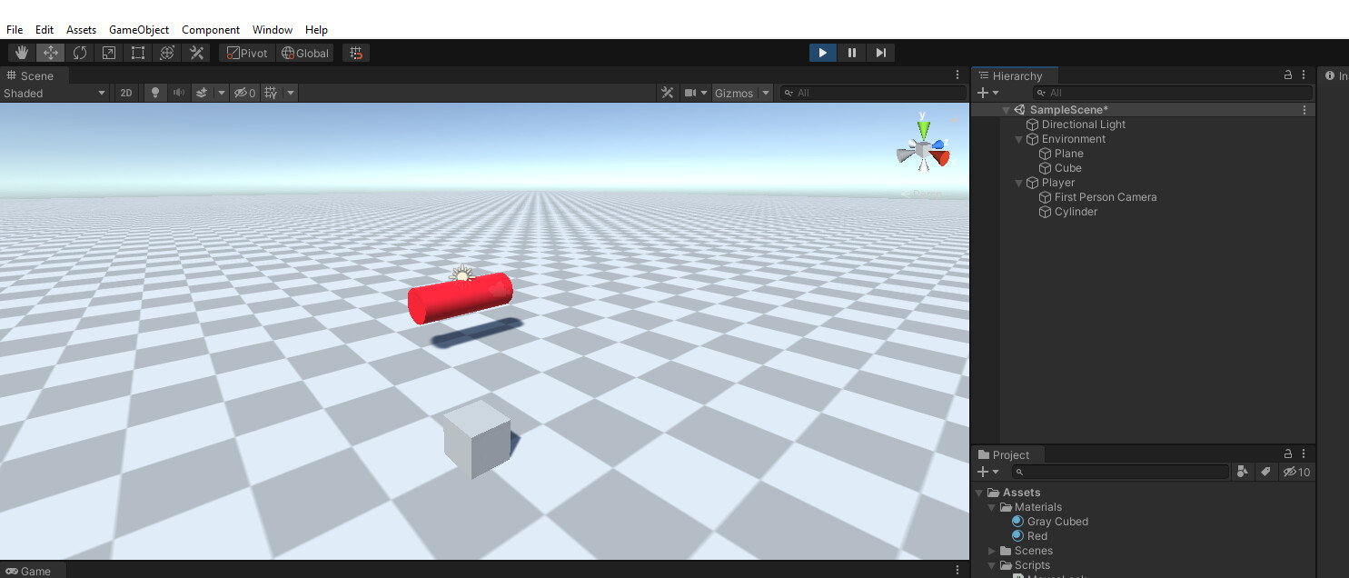 First Person Camera Not Working Unity Engine Unity Discussions