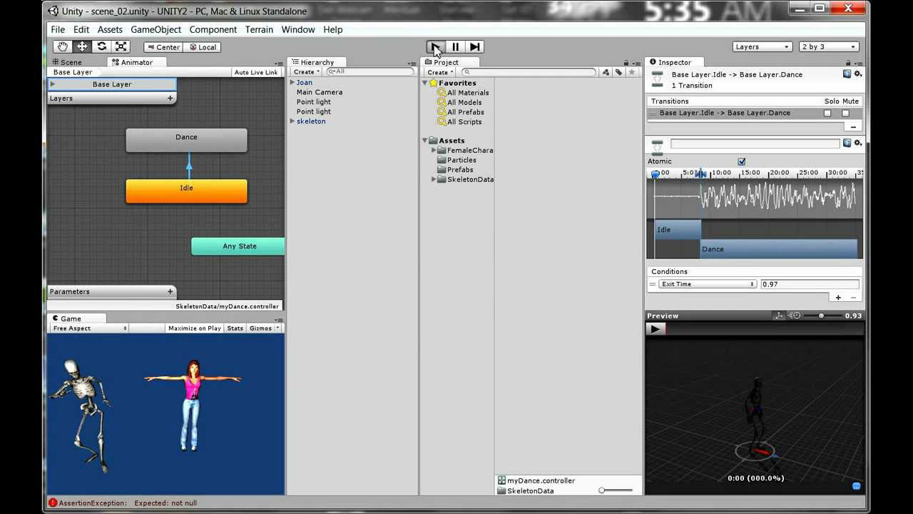 Mecanim Transitions Not Working Unity Engine Unity Discussions