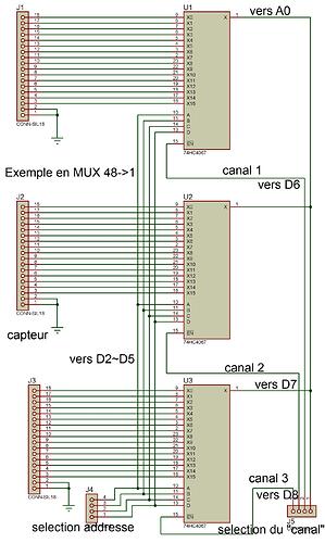 programing and wiring 2 Multiplexer / demultiplexer with arduino - LEDs ...