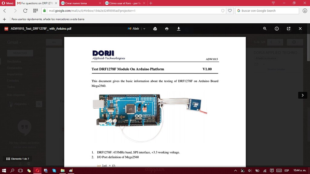 Ayuda con Lora sx1278f conneccion a arduino - Hardware - Arduino Forum