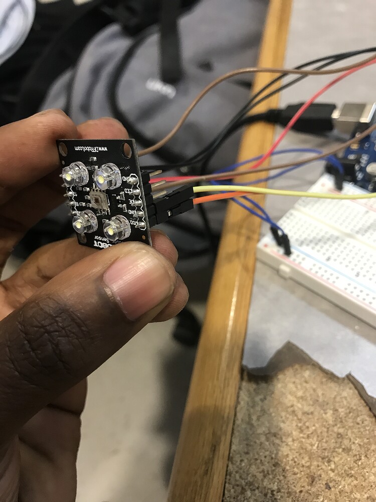 Please help with my Conveyor belt Color sensor project (TCS 3200 ...