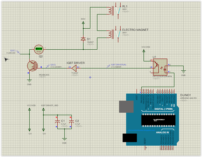 1000V Electromagnet Driver - Motors, Mechanics, Power and CNC - Arduino ...