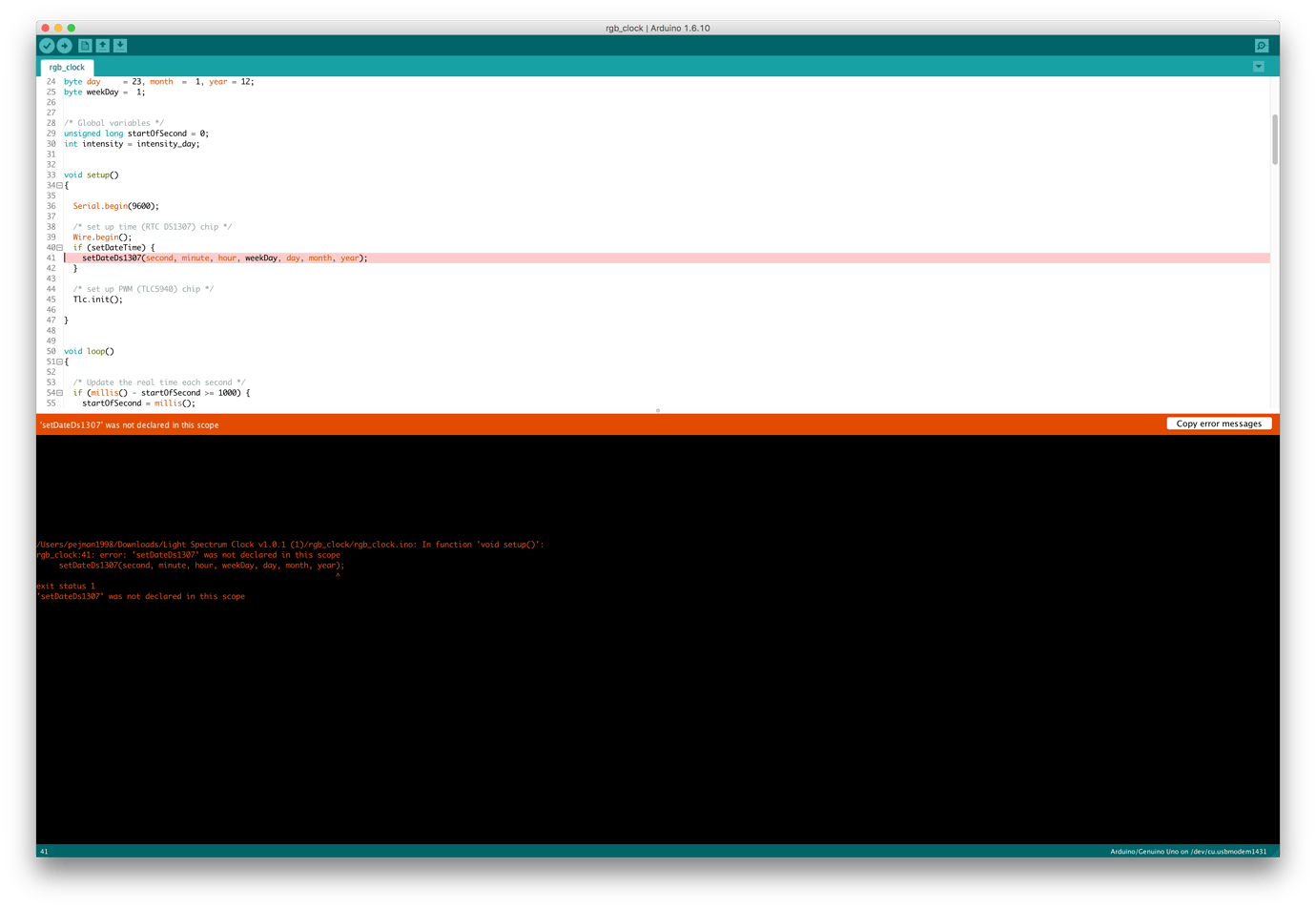 How to declare something in scope??? - Programming - Arduino Forum