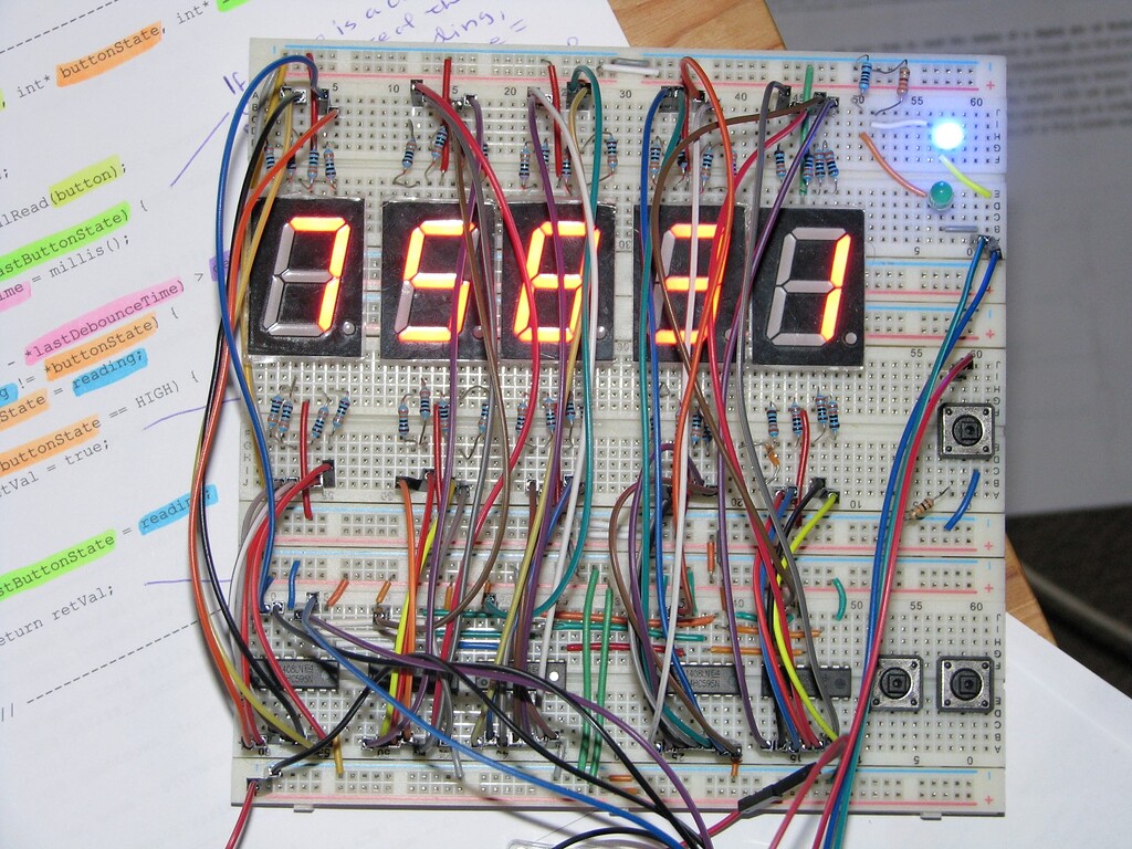 Debounce Immediately Records Key Press on Commencement of Program - Programming - Arduino Forum