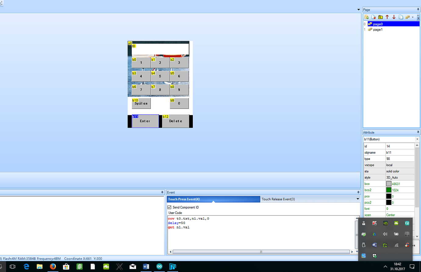 How Can I send Commands form Nextion Display to Arduino Mega2560 ProjektCoktail - Programming ...