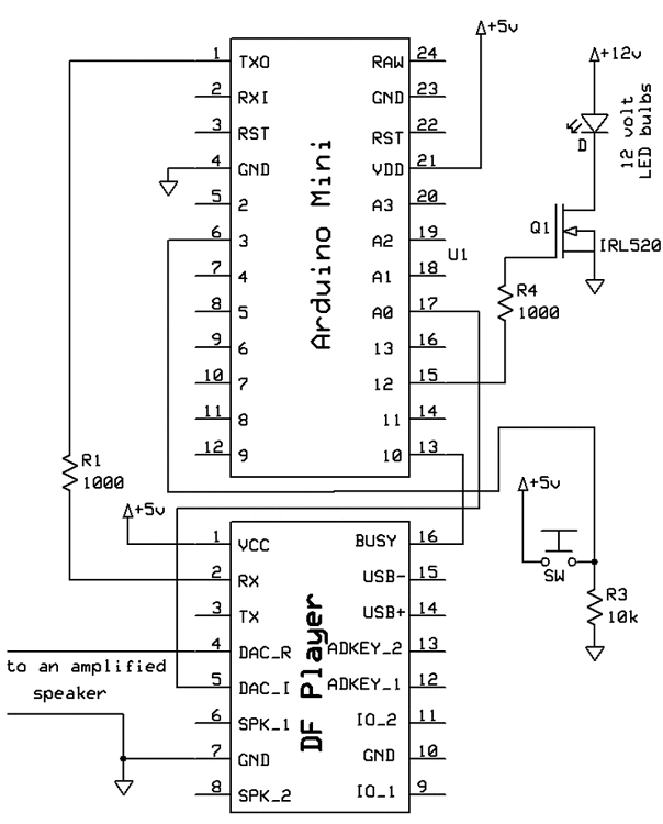 Dfplayer And Ultrasonic Sensor Programming Arduino Forum