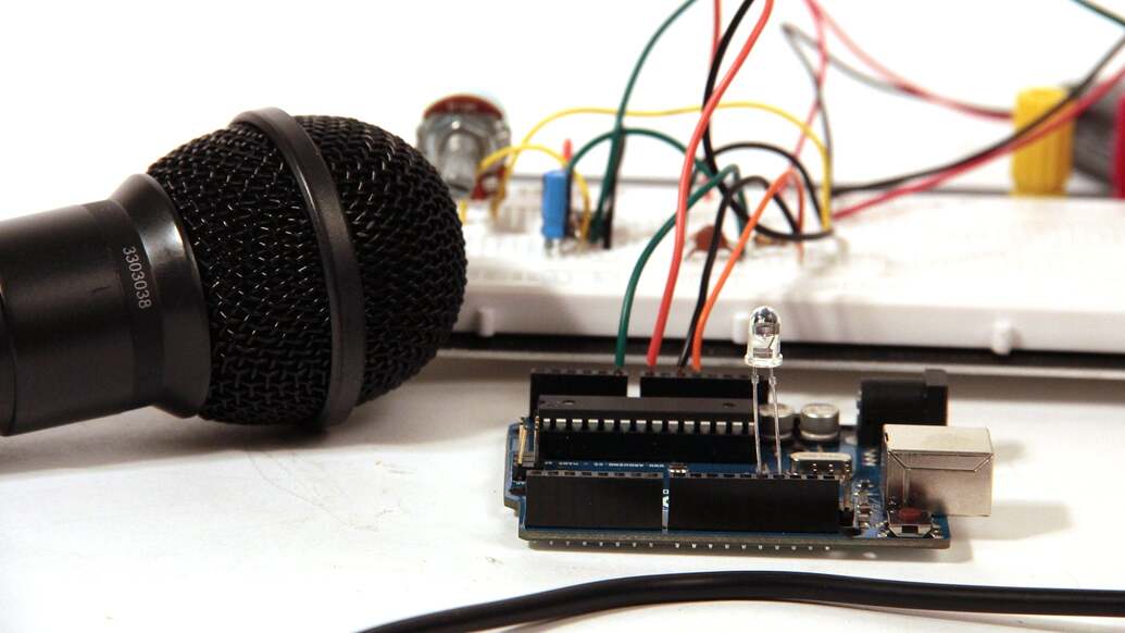 LEDs light up to the sound of music. - General Guidance - Arduino Forum