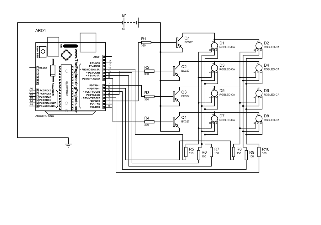 Data feeding problem - LEDs and Multiplexing - Arduino Forum