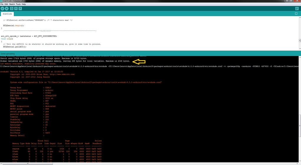 Arduino Nano - Problem with storing data in SD card and sending via ...