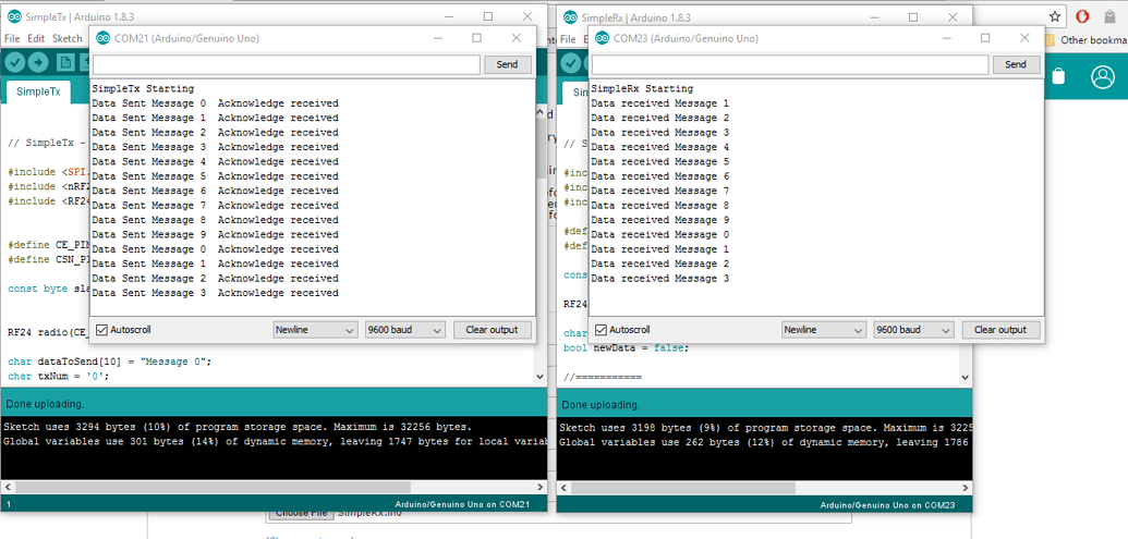 nRF24L01 +Arduino UNO+LED Project- Light off Delays - Programming - Arduino Forum