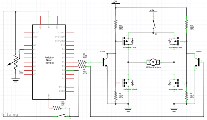 Motor Driver Circuit Advice - Project Guidance - Arduino Forum