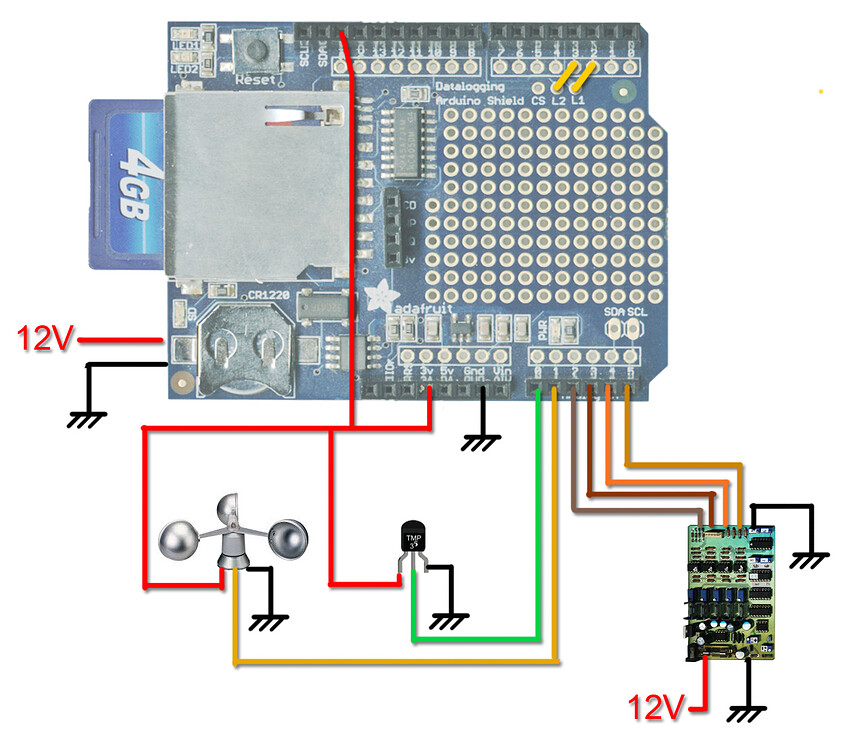 Datalogging 6 analog inputs with Uno... - General Guidance - Arduino Forum