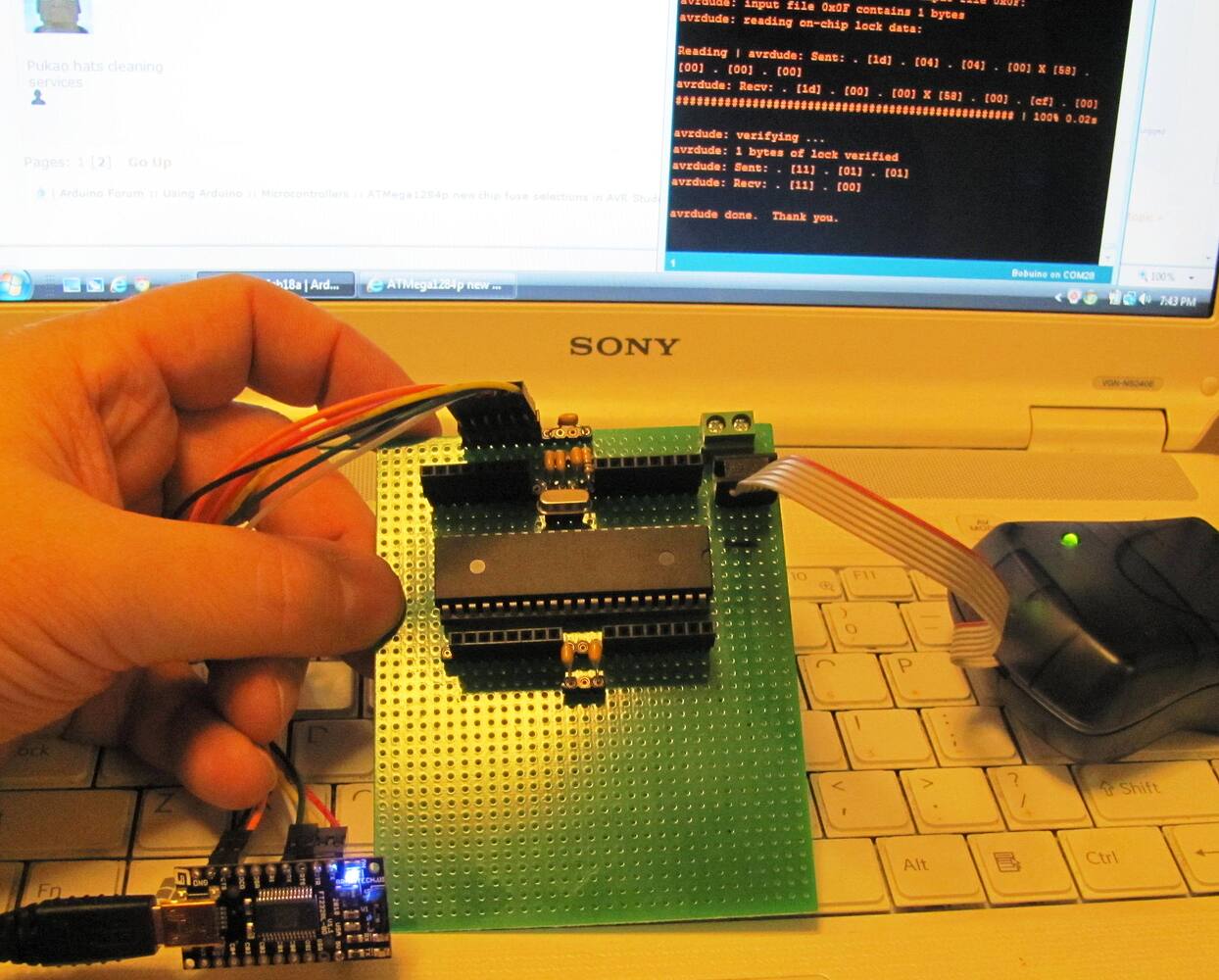 Issue with Mighty 1284P Optiboot bootloader on STK500 - Page 2 - 3rd Party Boards - Arduino Forum