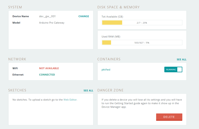 Connect LoRa WAN nodes to Arduino Pro Gateway - General Guidance ...