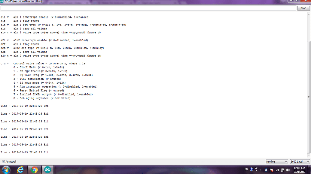 DS3231 TIme not increasing - Programming - Arduino Forum