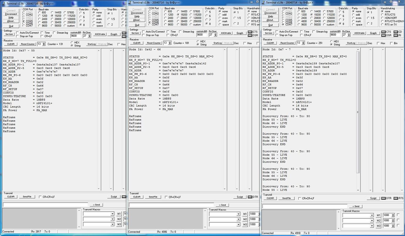 nRF24L01 - Network problem. - Networking, Protocols, and Devices - Arduino Forum